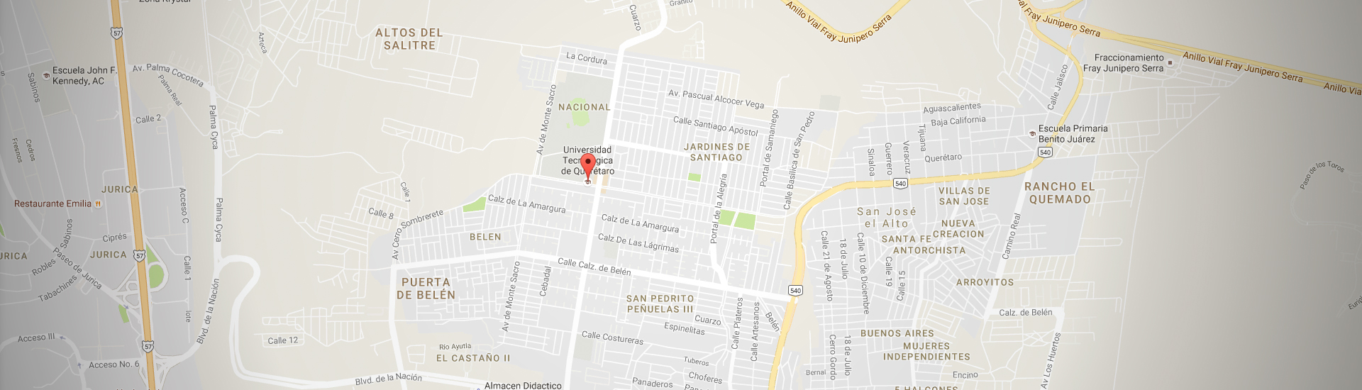 ¿Cómo llegar a la UTEQ?